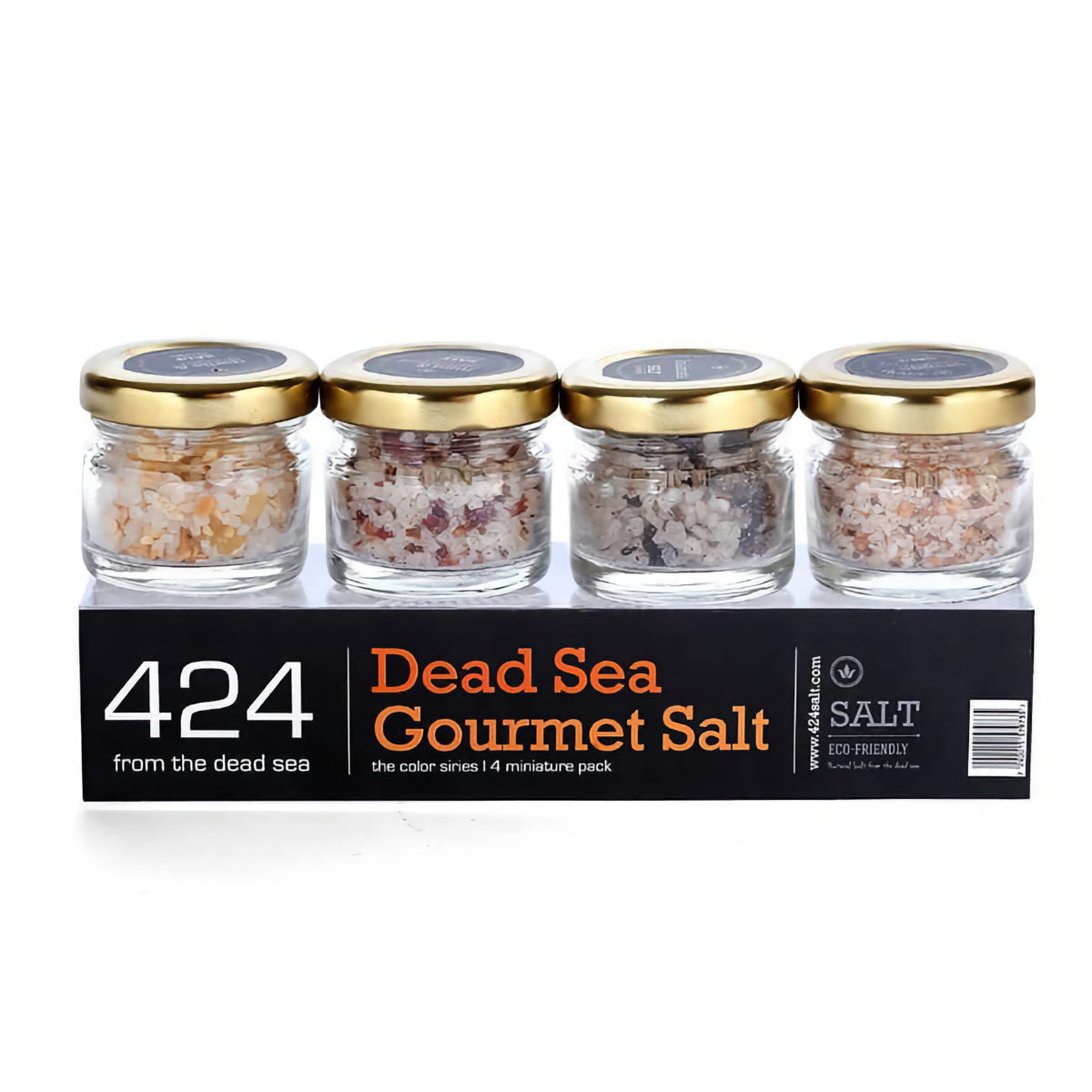 Buy 4 Different Boxes Of Gourmet Salt From The Dead Sea - 0.88oz 25g ...