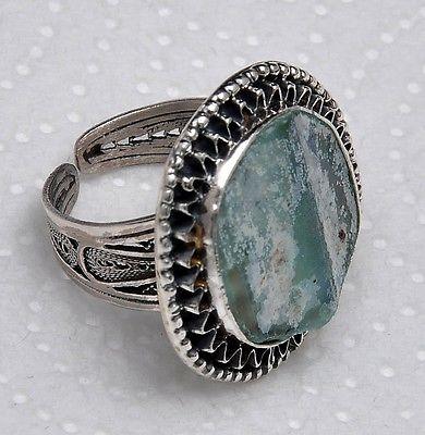 Roman Glass Ring Authentic & Luxurious with Certificate. – Spring Nahal